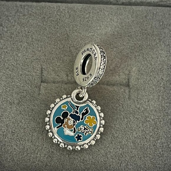 Pandora | Jewelry | Pandora Disney Swimming Mickey Charm | Poshmark
